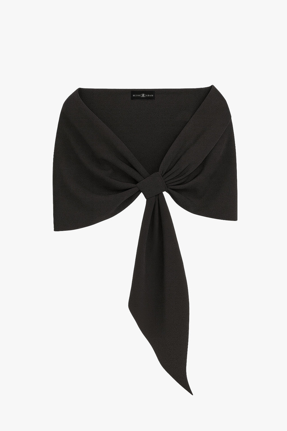 Plus "Carol" Techno Scuba Pull Through Shawl Wrap | Betsy & Adam